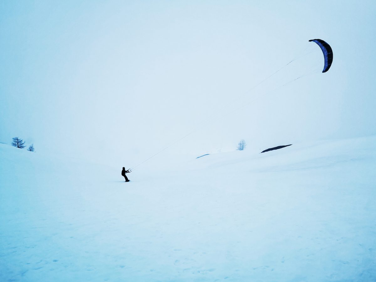 An introduction to snow kiting in Switzerland | Kitesurf Articles, News ...